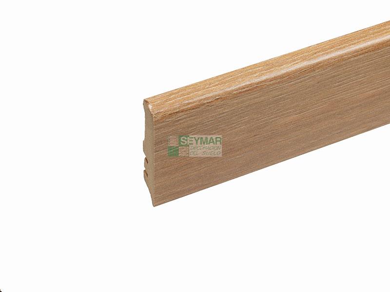 Rodapié laminado Roble Brasil 80x15